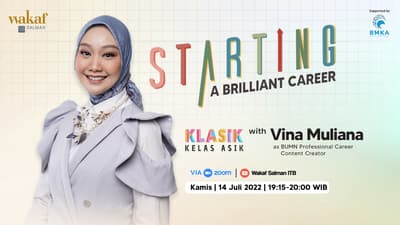 ?STARTING A BRILLIANT CAREER? | Vina Muliana - Wakaf Salman
