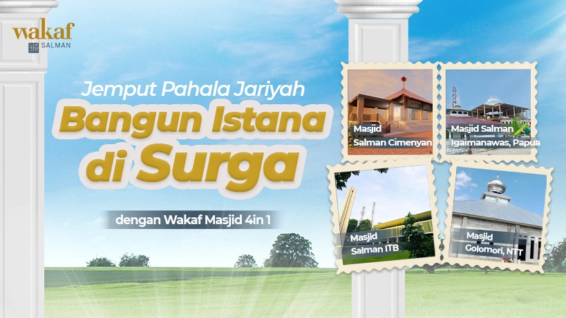 Wakaf 4in1 Masjid - Wakaf Salman